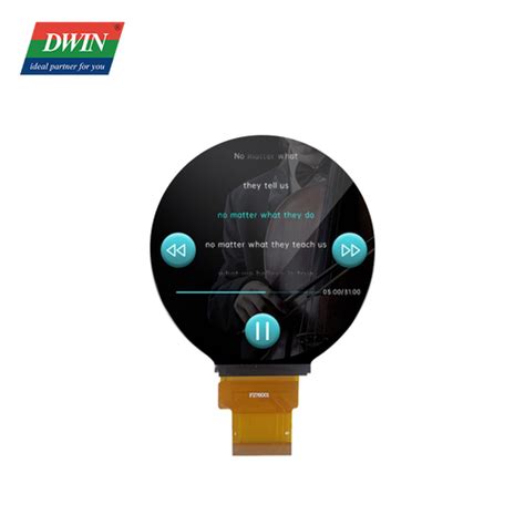 Dwin 2 8 Inch 480x480 Circular Ips Tft Lcd Module Rgb 24bit 40pin 300 Bright Oca Bonding