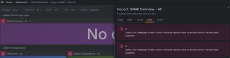 unable to graph data from influxdb bucket influxdb grafana labs