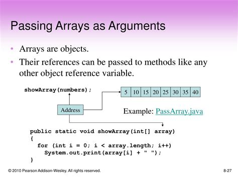 Ppt Chapter 8 Arrays And The Arraylist Class Powerpoint Presentation