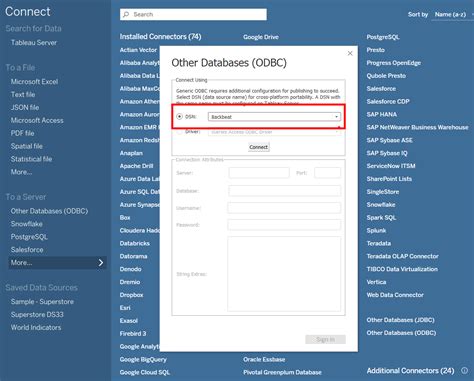 Setting Up And Connecting To An Ibm Db2 Server In Tableau The Data School