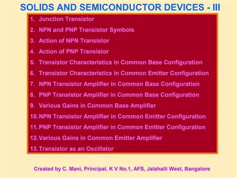 Semiconductor Devices Class 12 Part 1 Ppt