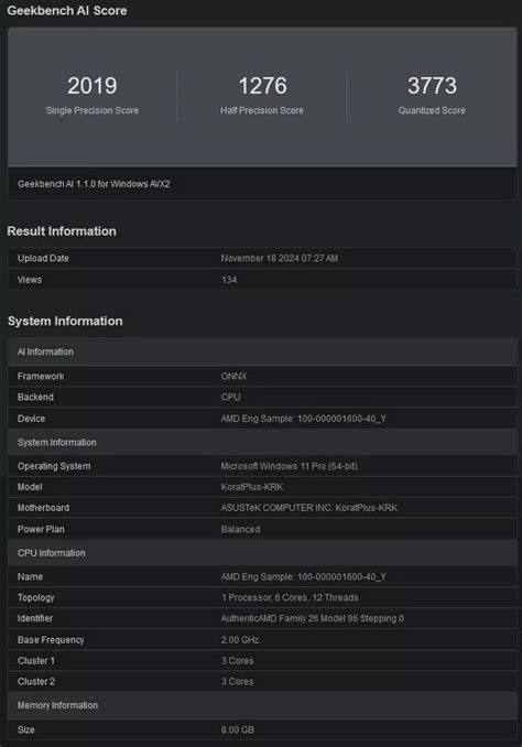 Amd Krackan Point Com 6 Núcleos Zen 5 Aparece Em Teste De Benchmark