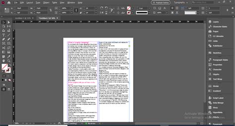 InDesign Columns Learn How To Create And Work With Column