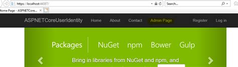 Getting Started With Aspnet Core 20 Identity And Role Management Codeproject