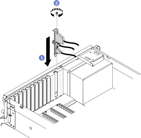 Install The Front I O Module Thinksystem Sr670 V2 Lenovo Docs