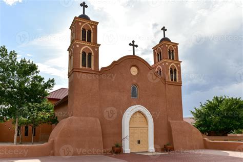 San Miguel De Socorro Es La Iglesia Católica En Socorro Nuevo México