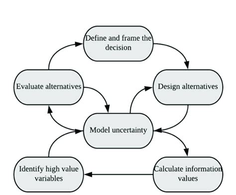 Summary Of The Decision Modelling Process Illustrating The Sequence Of