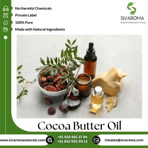 Flavor Salted Cocoa Butter Oil 25 Kg At ₹ 0 87 Gram In Noida Id 2854357808073