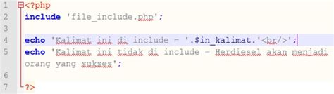die santo blog perbedaan penggunaan include require include once dan require once