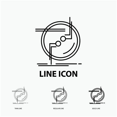 Chain Connect Connection Link Wire Icon In Thin Regular And Bold