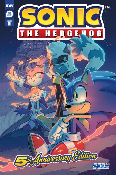 Idw Announces ‘sonic The Hedgehog 1 Fifth Anniversary Edition Comicon