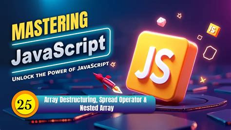 Array Destructuring Spread Operator And Nested Array 25 Youtube