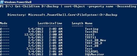 powershell script to identify disk space hogs