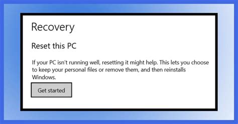 How To Reset This PC To Reinstall Windows Ask Leo