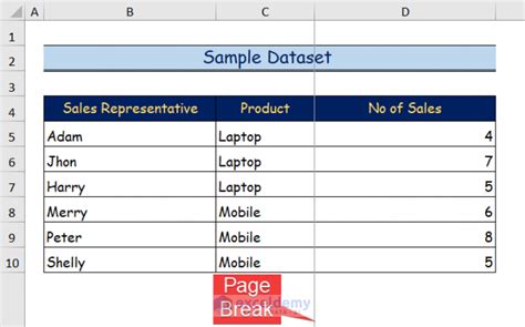 How To Insert A Page Break In Excel 4 Easy Ways ExcelDemy