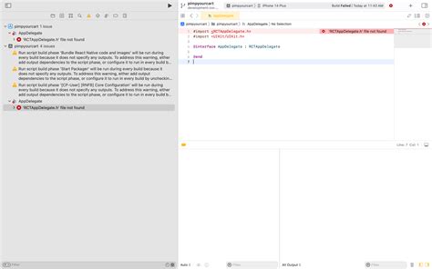 Rctappdelegateh File Not Found · Issue 38137 · Facebookreact