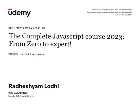 radheshyam lodhi on linkedin i am thrilled to announce that i have completed java script course