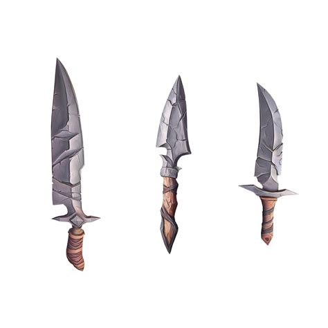 Daggers 3d Model Turbosquid 2160662
