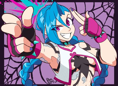 [commission] Jinx X Juri Cosplay By Dopelenny On Newgrounds