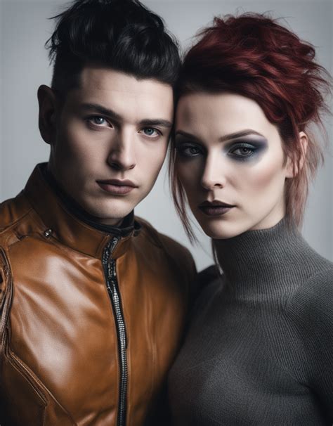 KREA AI Extreme Wide Shot Of An Intersex With Cybernetic E