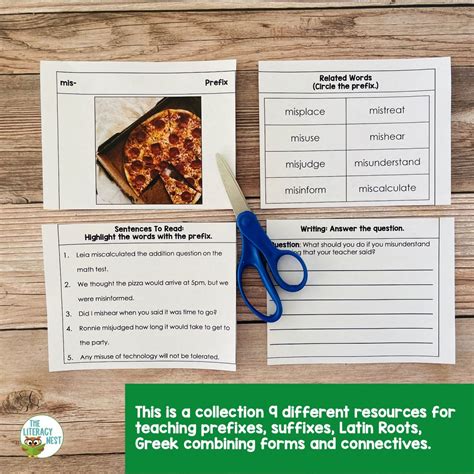 Morphology Activities Bundle The Literacy Nest