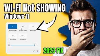 FIX Wifi Not Showing In Windows Settings Fix Missi Doovi
