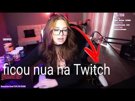 Streamer Fica Nua Em Live YouTube