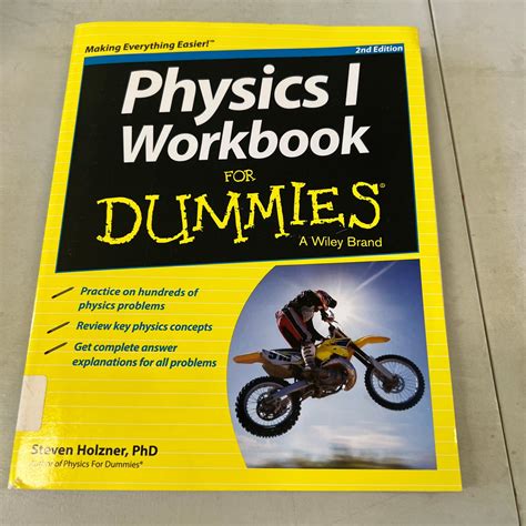 Physics I Workbook For Dummies By Steven Holzner Paperback Pangobooks