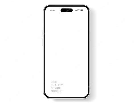 Premium Vector 3d High Quality Smartphone Mockup With Different
