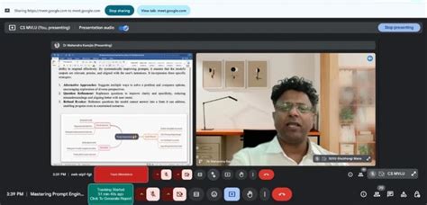 Abin Pillai On Linkedin Day 4 Of The Prompt Engineering Session Under The Guidance Of Dr Mahendra