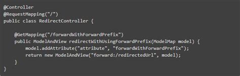 Spring 重定向Redirect指南 panchanggui 博客园