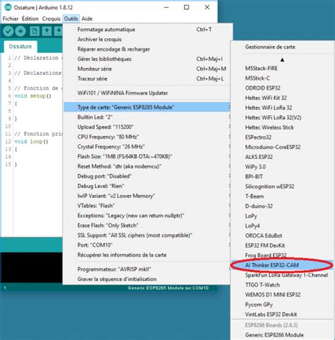 Programmer Simplement Lesp32 Cam Avec Larduino Ide Tropratik
