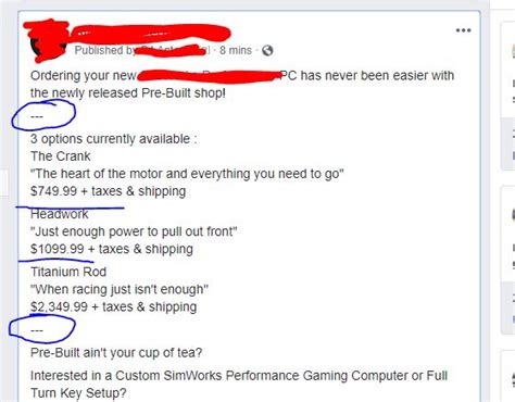 is there any way to put a space between text in a facebook status