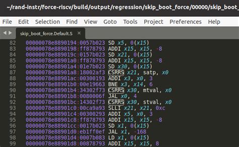 How To Generate Codes Without Any Physical Registers Issue 52 Openhwgroup Force Riscv GitHub