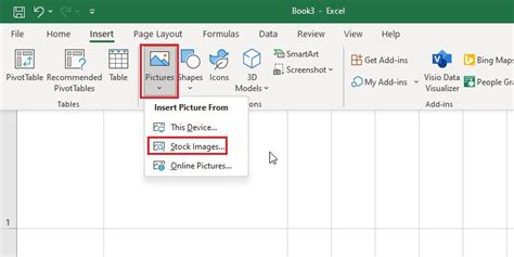 How To Insert Image In Excel