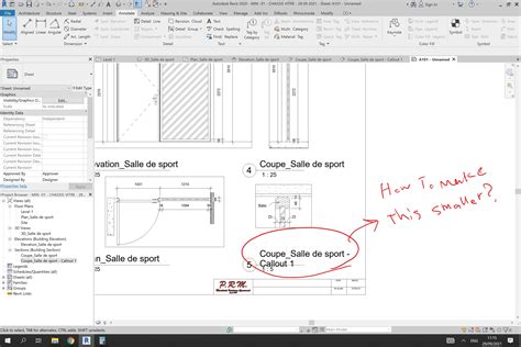 Solved How To Scale The View Title Size In A Sheet Autodesk Community