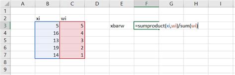 Weighted Standard Deviation In Excel Engineerexcel