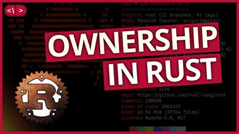 Ownership In Rust Youtube