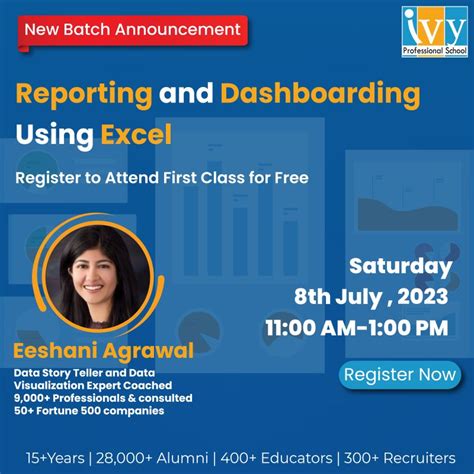 Ivy Professional School On Linkedin Excel Freeliveclass Businessanalyst Data Training