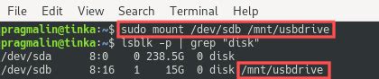 How To Format And Mount A USB Drive In The Linux Terminal PragmaticLinux