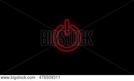 Colorful Power Button Image Photo Free Trial Bigstock