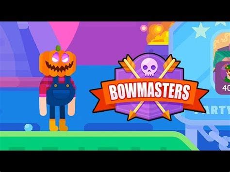 Bowmasters Is It Halloween Yet Android Gameplay Walkthrough Youtube