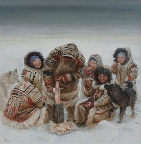 Maalausgalleria Siperian Etniset Sarjat Franklin Expedition Inuit
