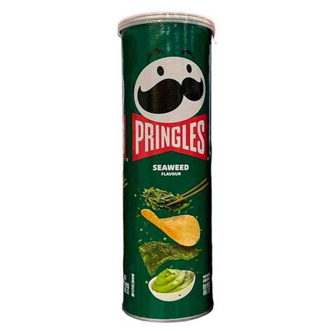 Картофельные чипсы Pringles со вкусом васаби и нори, 110 г