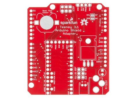 teensy arduino shield adapter robot gear australia