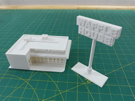 Ho Scale Waffle House Etsy