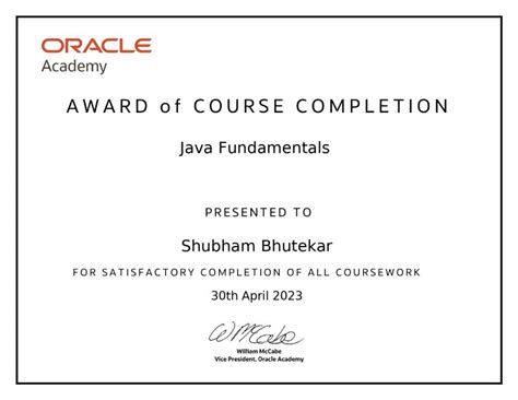 Shubham Bhutekar On Linkedin Connections Oracleacademy Java