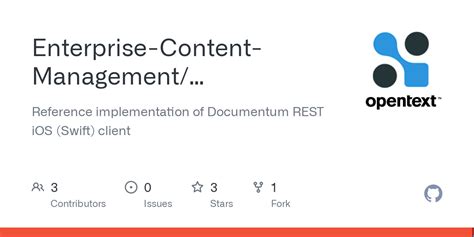 github enterprise content management documentum rest client swift
