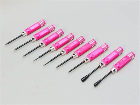 Rc Mini Z Tool Set 9 Pcs Hex Screw Driver Socket Tools Lightweight
