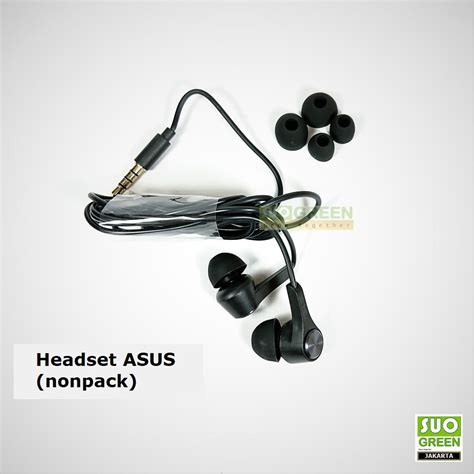 Jual Dijamin Ori Asus Headset Nonpack Original Bentuk Sesuai Gambar